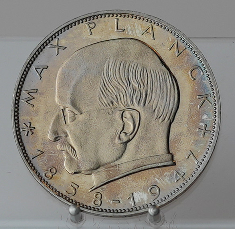 BRD 2 DM Max Planck 1969 JJ PP | 30547